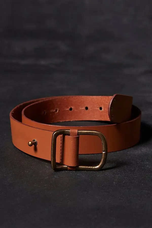 Free People We The Free Gallo Leather Belt in Cognac 09ccca2664903cff58a34e13be011a  main image 2