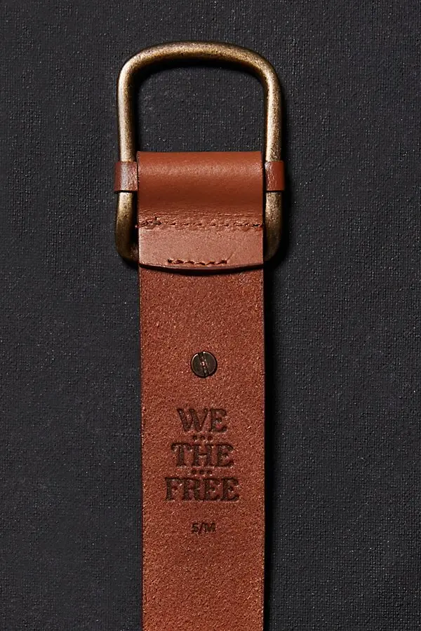 Free People We The Free Gallo Leather Belt - Cognac  display picture 1