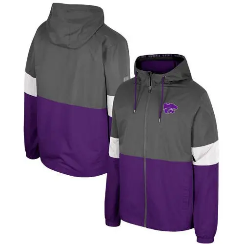 COLOSSEUM Kansas State Wildcats Miles Full-zip Jacket