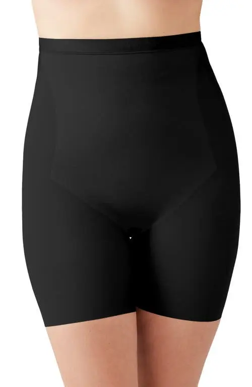 Wacoal Shape Revelation® Straight High Waist Thigh Shaping Shorts - Black