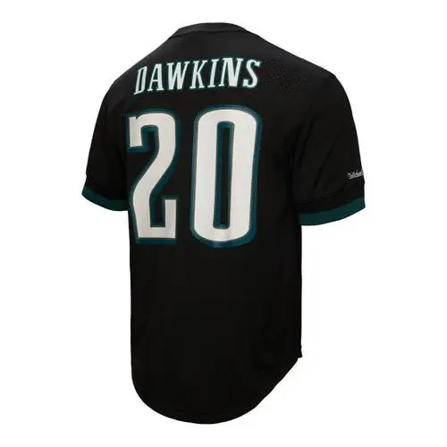 Mitchell & Ness Brian Dawkins Philadelphia Eagles Mesh Top