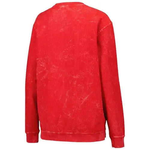 G-III 4HER BY CARL BANKS Tampa Bay Buccaneers Cord Pullover Sweatshirt - Red