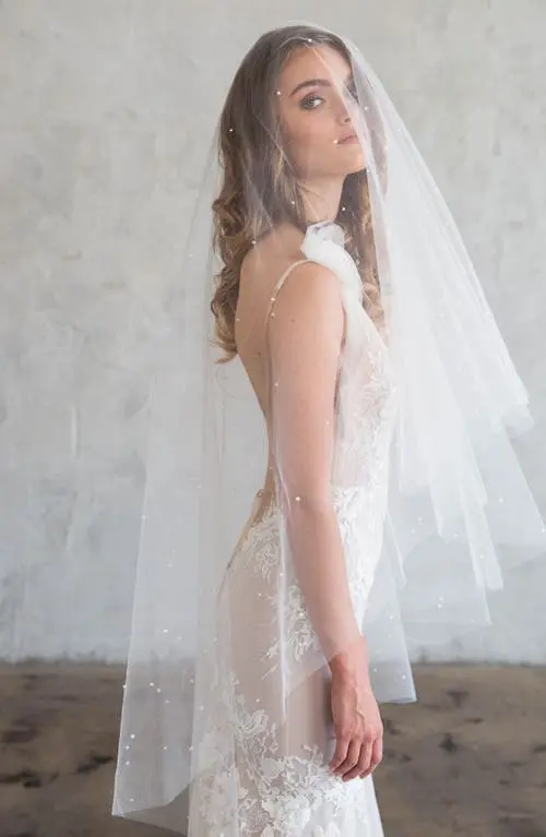 Brides & Hairpins Blanche Double Layer Veil
