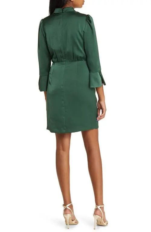 vince camuto emerald green dress vince camuto dress 6 women's one shoulder ruffle down green emerald