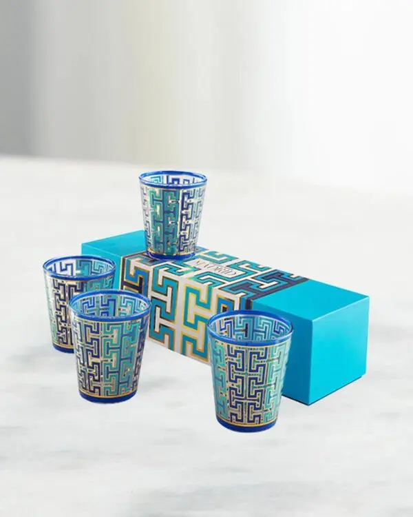 Jonathan Adler Madrid Boxed Glasses, Set Of 4