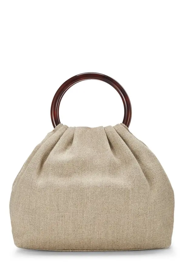 Chanel Canva Bekko Top Handle Bag