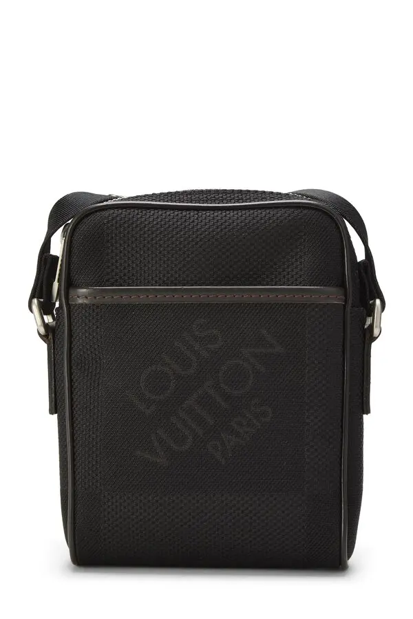LOUIS VUITTON Damier Geant Citadin - Black