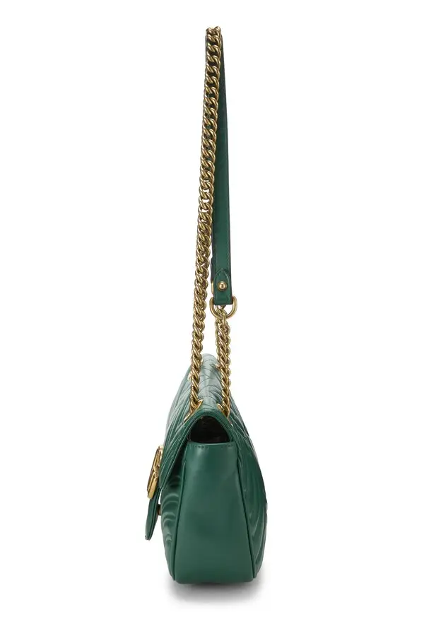 Gucci Gg Marmont Shoulder Bag - Green