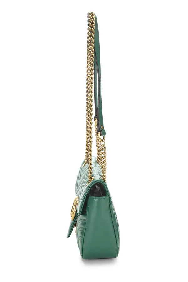 Gucci Gg Marmont Shoulder Bag - Green