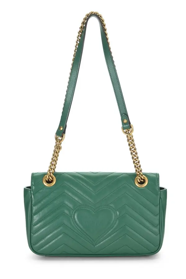 Gucci Gg Marmont Shoulder Bag - Green