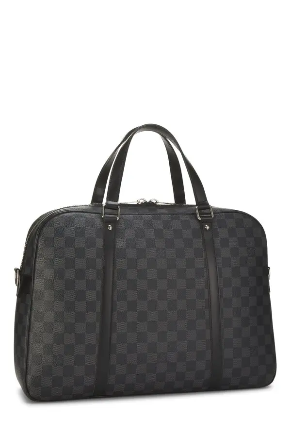 LOUIS VUITTON Damier Graphite Canvas Jorn Briefcase