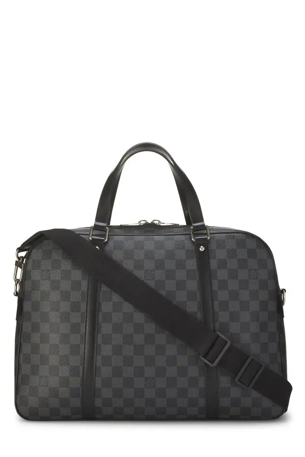 LOUIS VUITTON Damier Graphite Canvas Jorn Briefcase