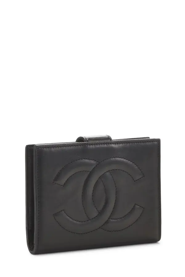Chanel Lambskin Timeless 'cc' Compact Wallet