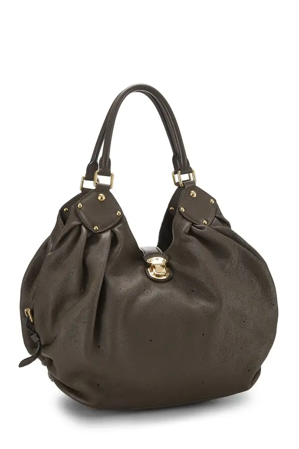 LOUIS VUITTON Monogram Mahina Large Tote - Grey