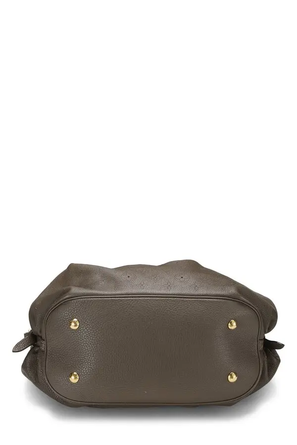 LOUIS VUITTON Monogram Mahina Large Tote - Grey