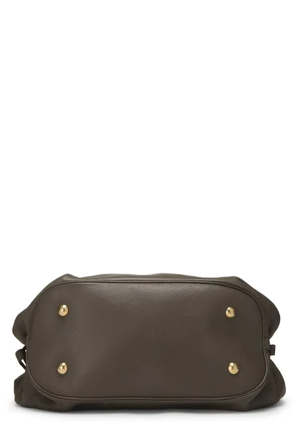 LOUIS VUITTON Monogram Mahina Large Tote - Grey