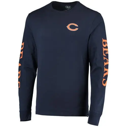 '47 Chicago Bears Franklin Long Sleeve T-shirt