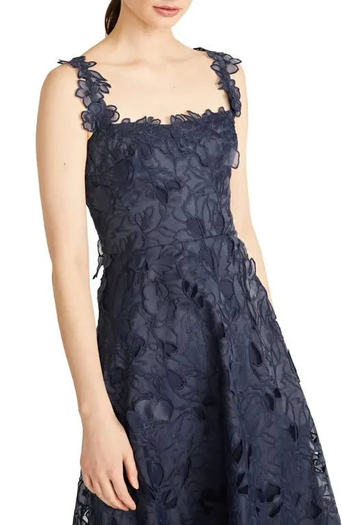 white christmas dresses Monique Lhuillier Women's Floral Georgette Halter Dress - Pink Blush main image 1
