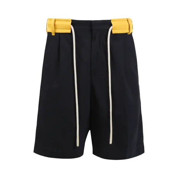 Palm Angels Track Belt Shorts - Blue