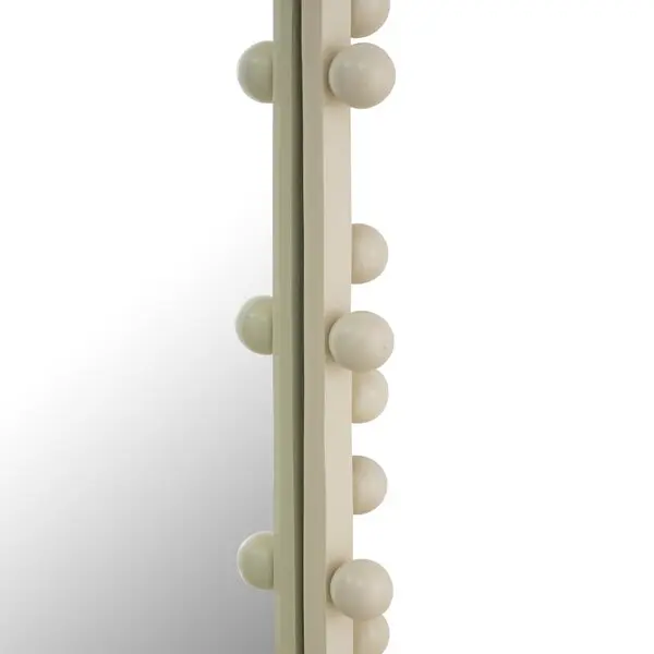 TOV FURNITURE Bubbles Oval Wall Mirror - Ivory