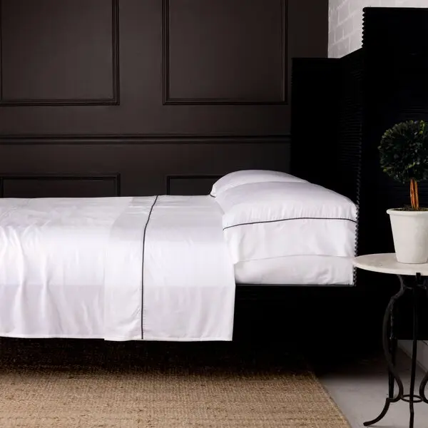 POM POM AT HOME Sheena Sateen Sheet Set, California King - Midnight