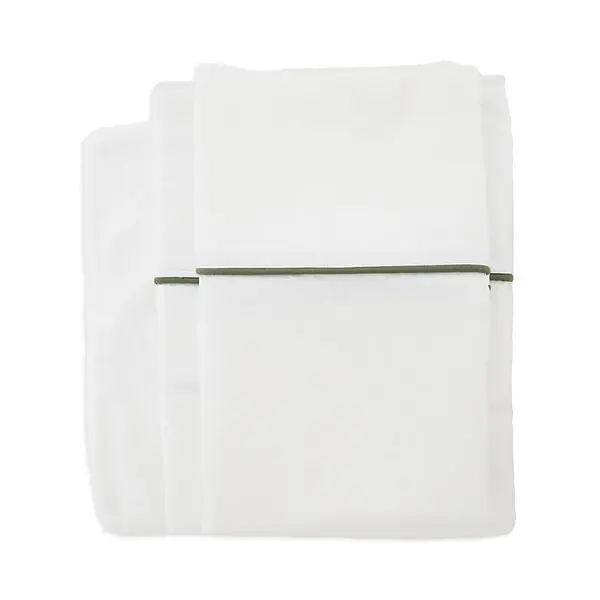POM POM AT HOME Sheena Sateen Sheet Set, California King - Moss