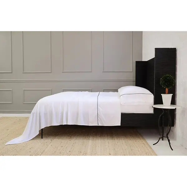 POM POM AT HOME Sheena Sateen Sheet Set, California King - Navy