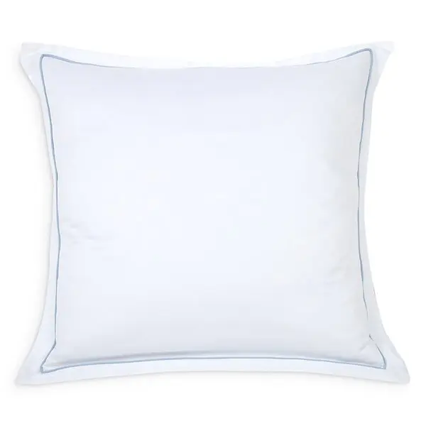 POM POM AT HOME Sheena Sateen Euro Sham - Blue