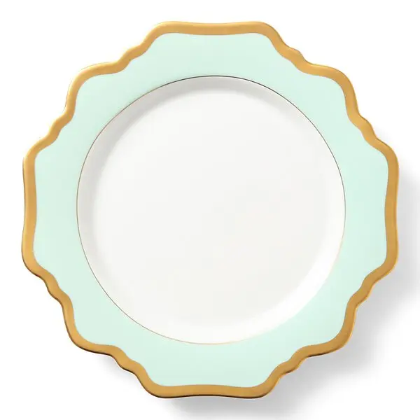 ANNA WEATHERLEY Anna's Palette Dinner Plate - Aqua Green