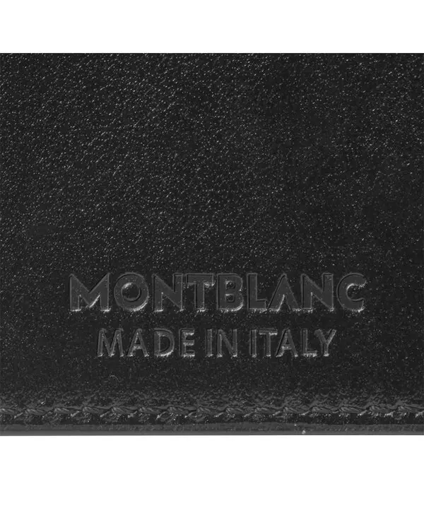 Montblanc Meisterstuck 6cc Leather Card Holder - Black