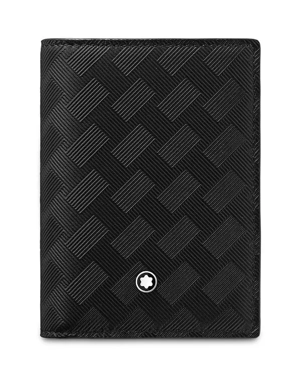 Montblanc Extreme 3.0 4cc Leather Card Holder - Black
