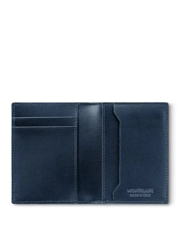 Montblanc Extreme 3.0 4cc Leather Card Holder - Blue