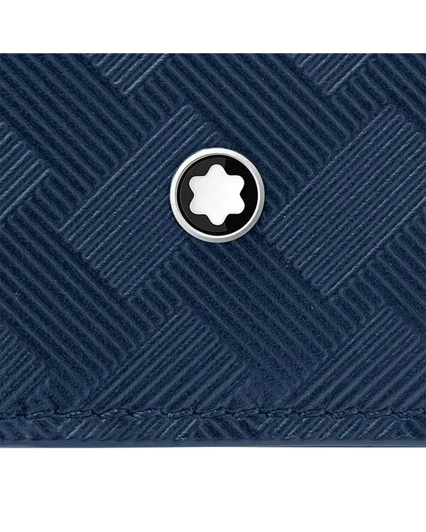 Montblanc Extreme 3.0 4cc Leather Card Holder - Blue