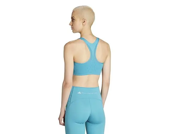 Adidas By Stella McCartney Truepurpose Power Impact Training Bra Clothing Bay - Blue