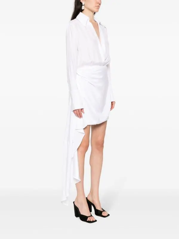 Gauge81 V-neck Draped Dress
