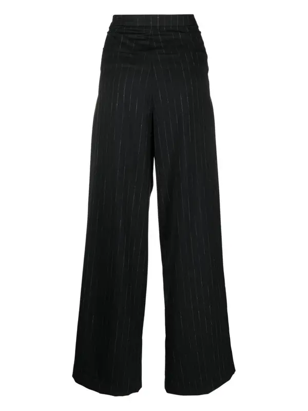 RÓHE Striped Wide-leg Trousers