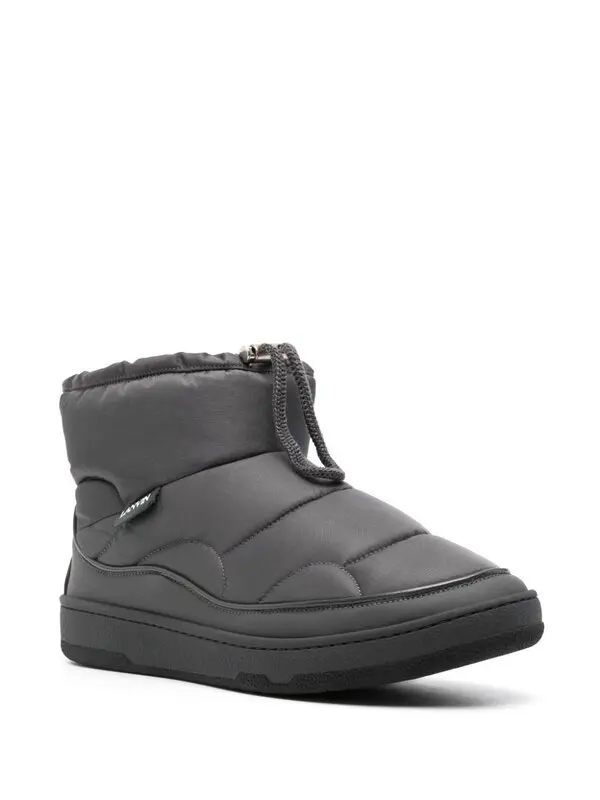 LANVIN Padded Ankle Boots - Grey
