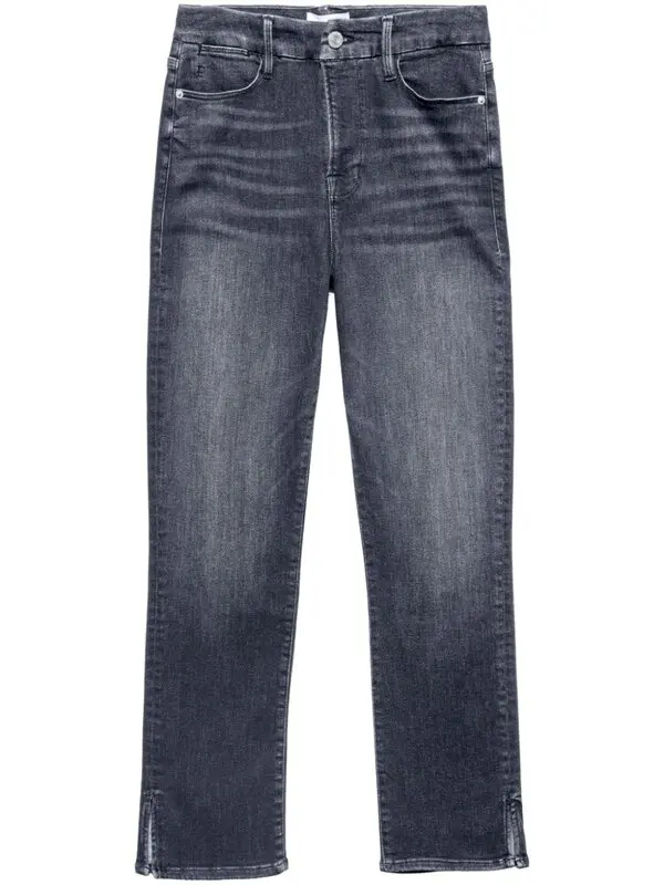 FRAME Le Super High Straight-leg Jeans