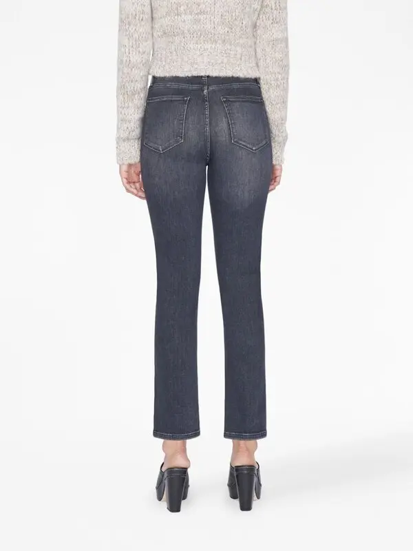 FRAME Le Super High Straight-leg Jeans