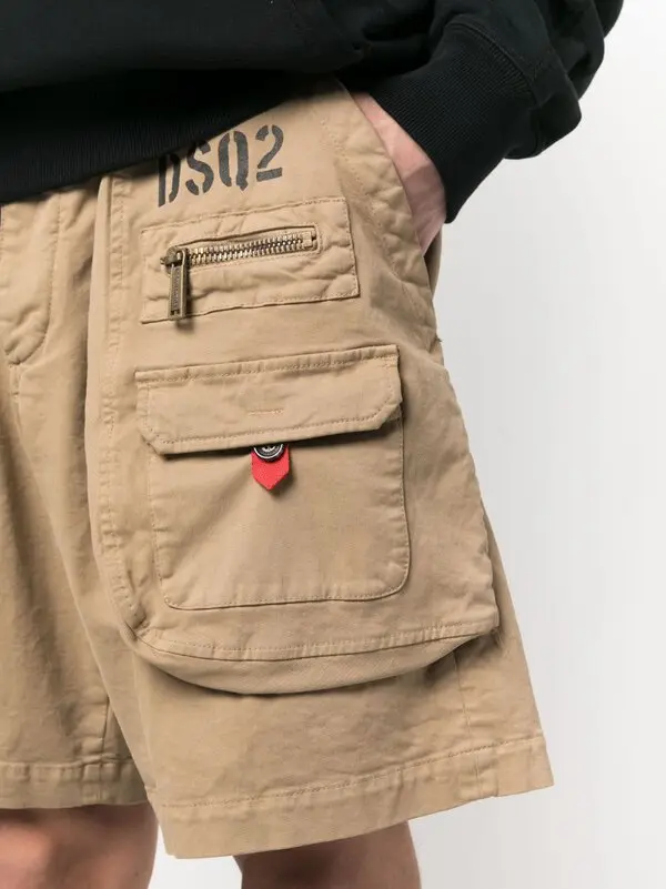 Dsquared2 Multiple-pockets Cargo Shorts