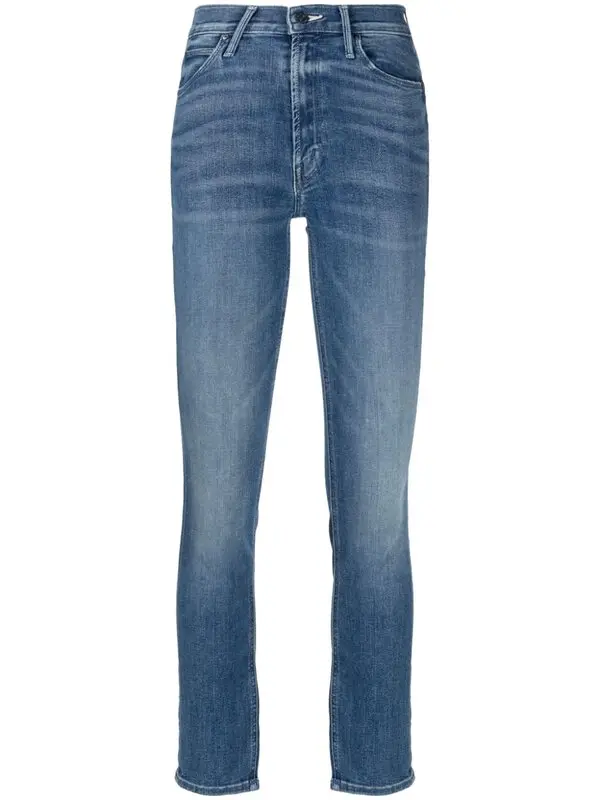 MOTHER The Dazzler Mid-rise Slim Jeans