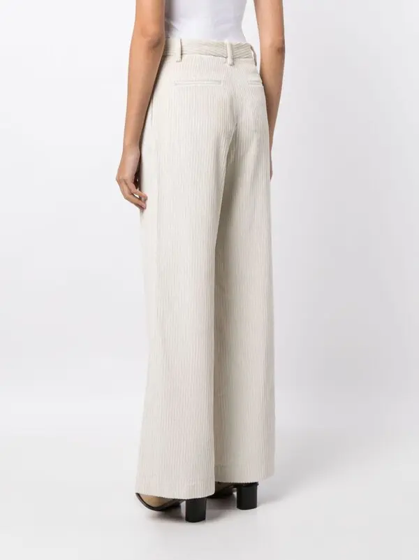 Rag & Bone Bennett Wide-leg Trousers - White