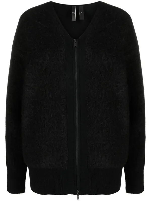 Y3 V-neck Knitted Jacket