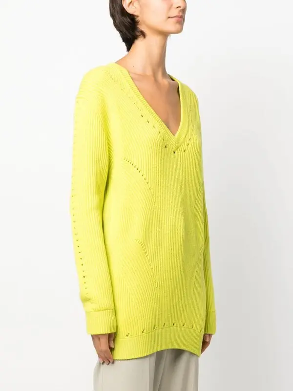 GENNY V-neck Wool Jumper