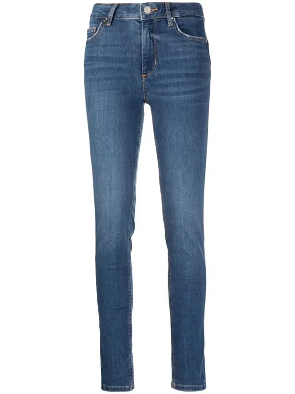 Liu Jo Mid-rise Skinny Jeans - Blue