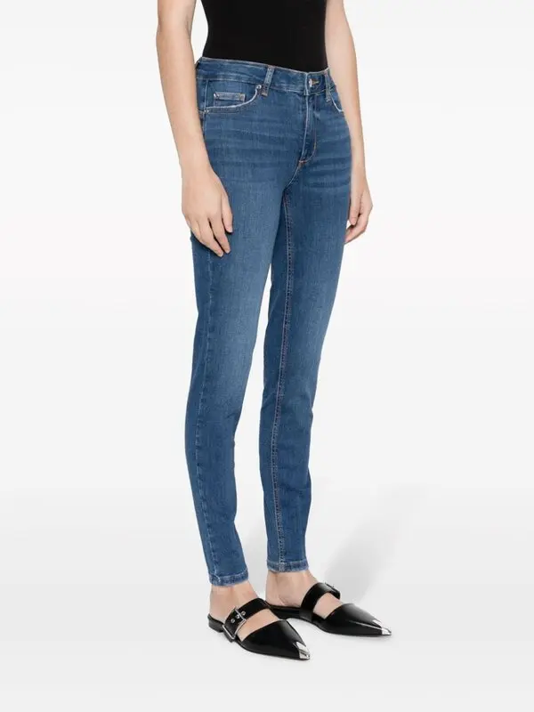 Liu Jo Mid-rise Skinny Jeans - Blue