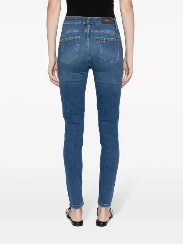 Liu Jo Mid-rise Skinny Jeans - Blue