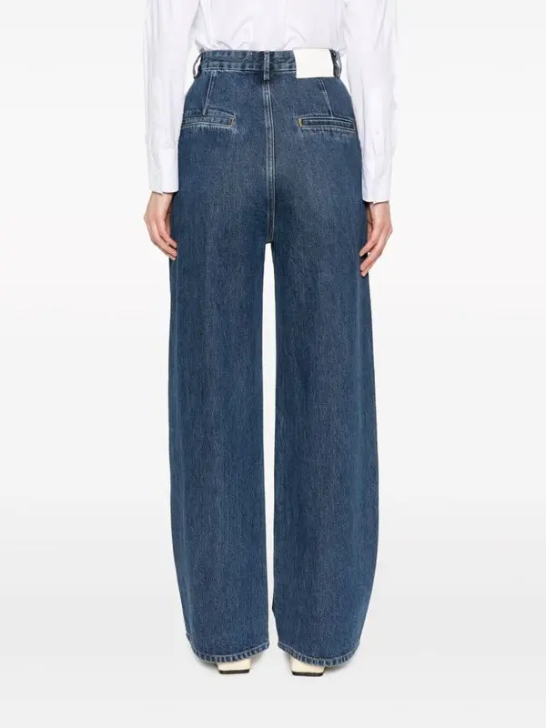 Loulou De Saison High-rise Wide-cut Jeans - Blue