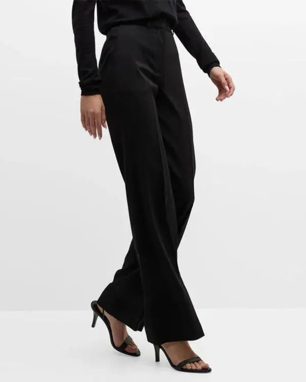 JOSEPH Morissey High-rise Wool Pants