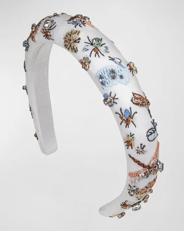 Jennifer Behr Raisa Headband - White Multi | Editorialist display picture 1